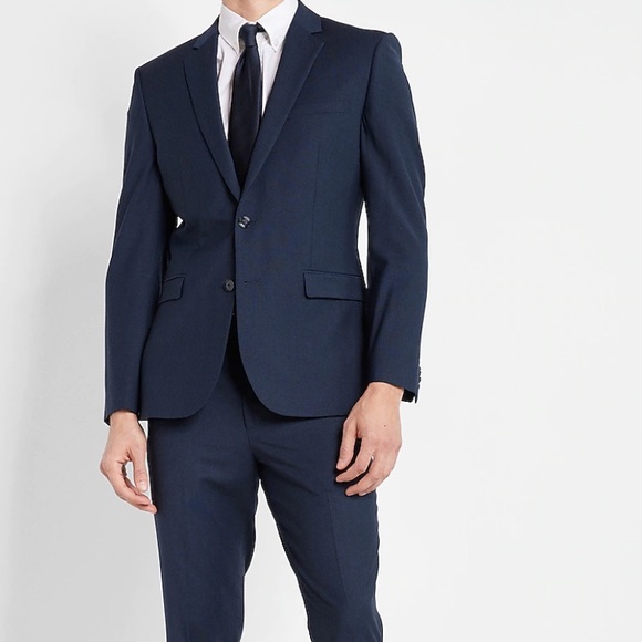 Express | Suits & Blazers | Nwt Express Performance Extra Slim Navy ...